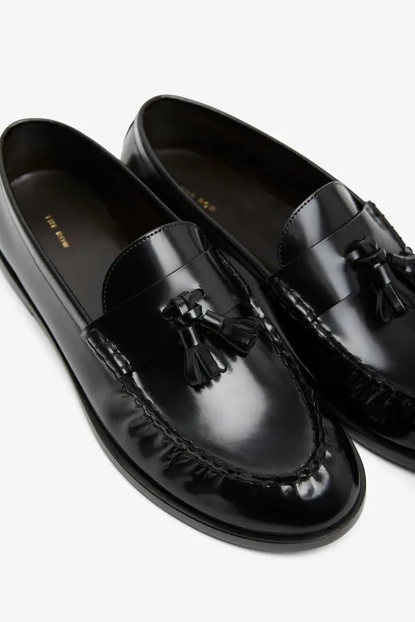 THE ROW Polished Leather Loafer