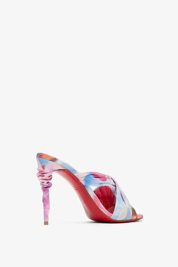 CHRISTIAN LOUBOUTIN Affabula 100 Flower Mules