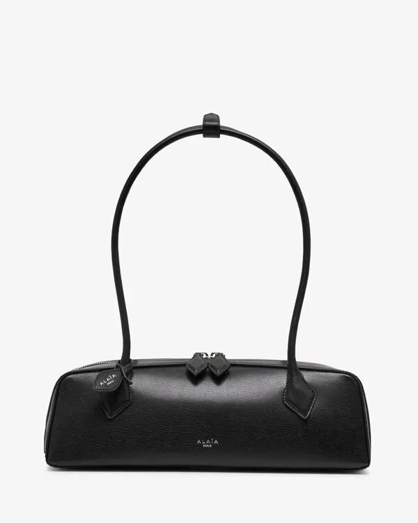 Alaïa Le Teckel Leather Bag - Black
