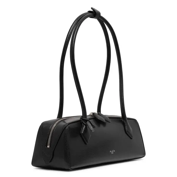 Alaïa Le Teckel Leather Bag - Black