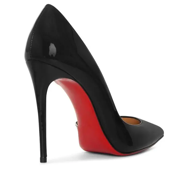 CHRISTIAN LOUBOUTIN Iriza 100 Patent Pumps - Black