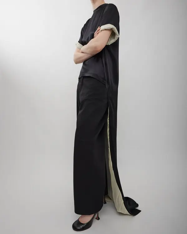Phoebe Philo Graphic Train Top