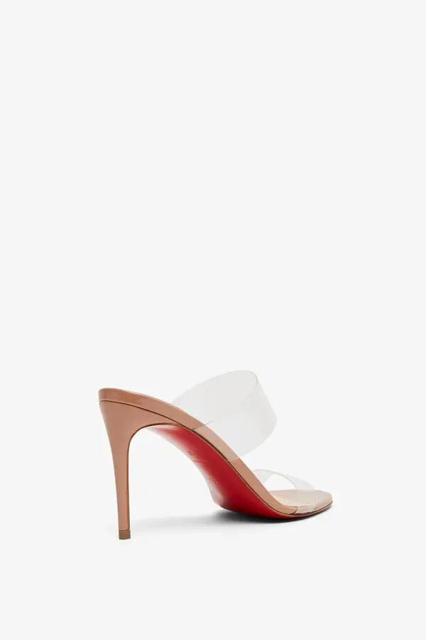 CHRISTIAN LOUBOUTIN Just Nothing 100 Mules - Beige