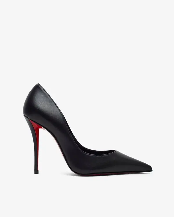CHRISTIAN LOUBOUTIN Miss Z 100 Leather Pumps
