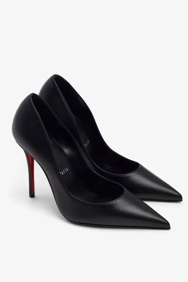 CHRISTIAN LOUBOUTIN Miss Z 100 Leather Pumps