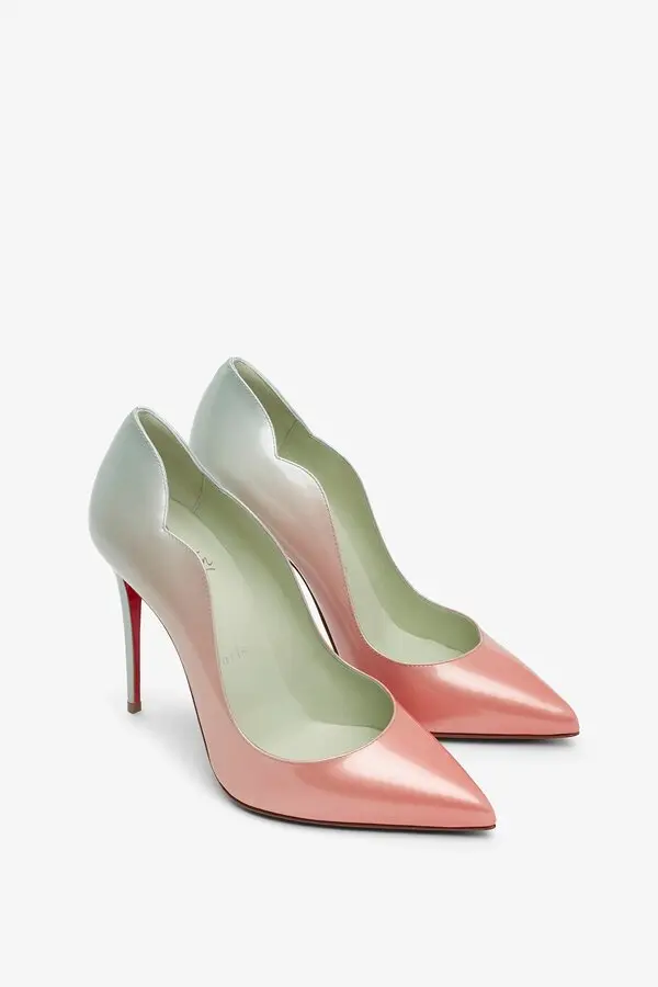 CHRISTIAN LOUBOUTIN Hot Chick 100 Degrade Pumps - Pink