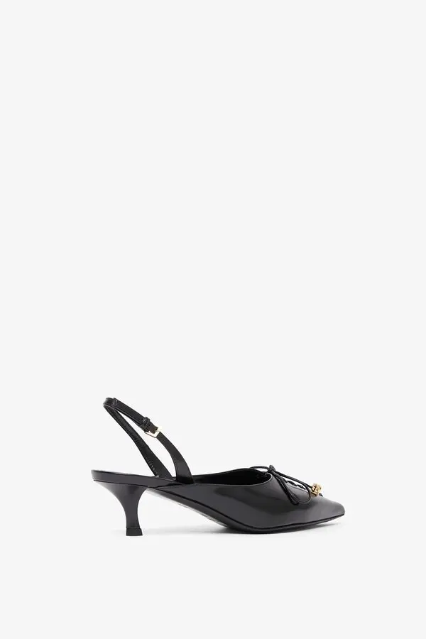 Givenchy Leather Slingbacks