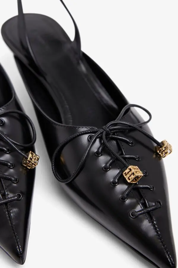 Givenchy Leather Slingbacks