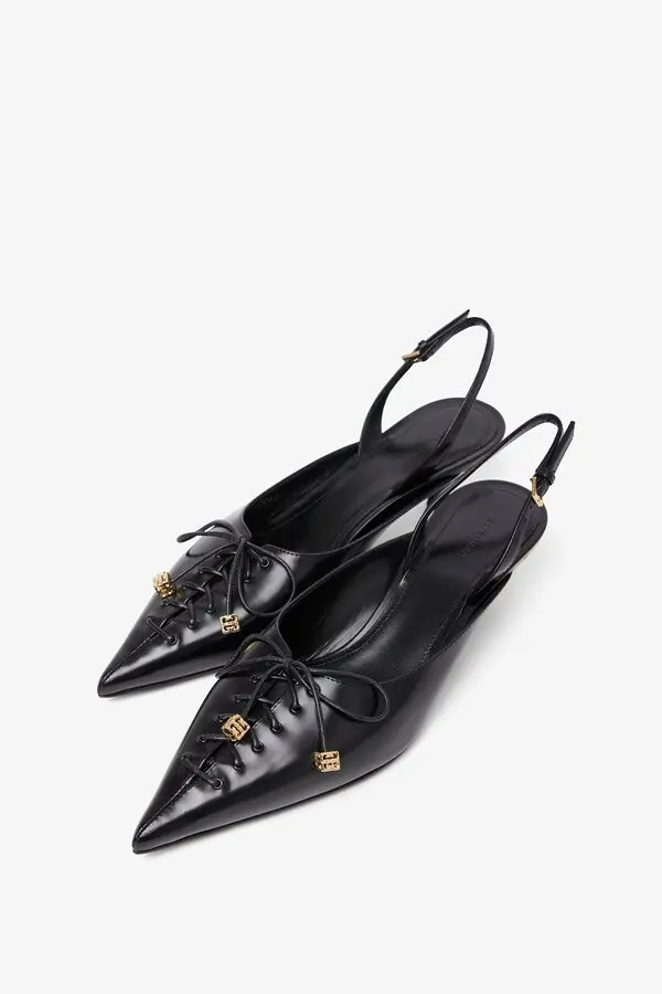 Givenchy Leather Slingbacks