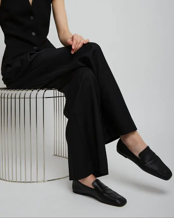 THE ROW Square Loafers