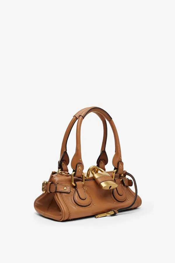 Chloé Paddington Small Leather Bag - Brown