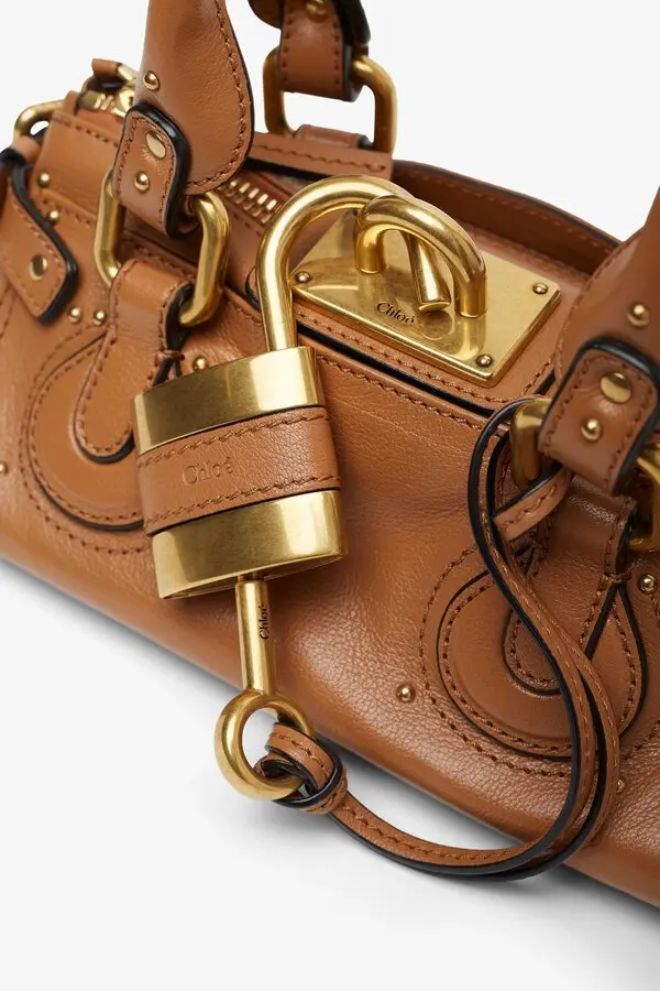 Chloé Paddington Small Leather Bag - Brown