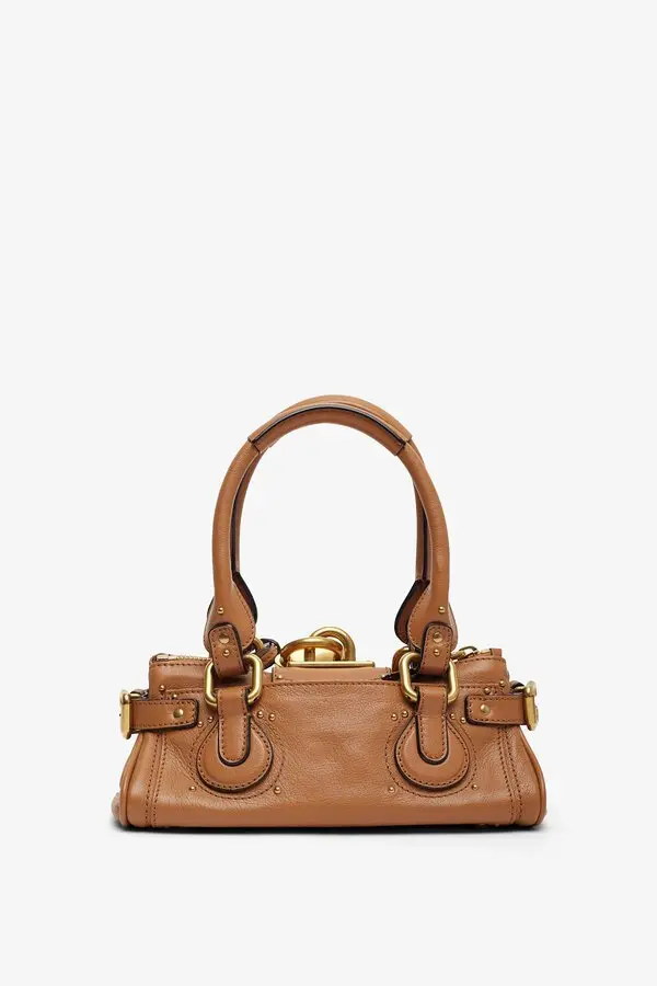 Chloé Paddington Small Leather Bag - Brown