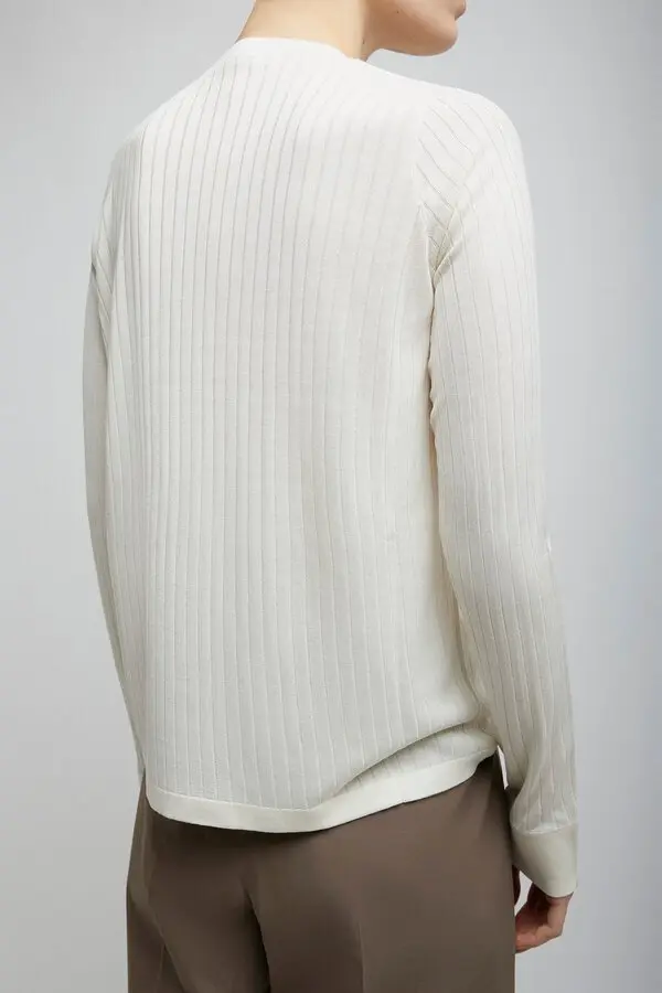 THE ROW Keya Knit Top - White