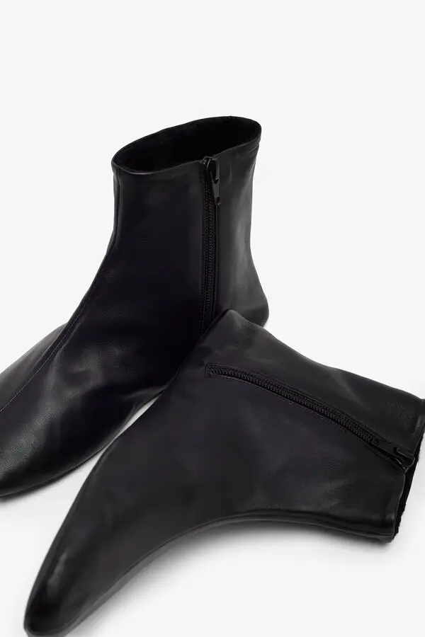 THE ROW Stella Leather Boots