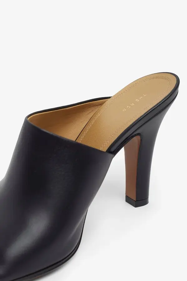 THE ROW Signum Mules - Black