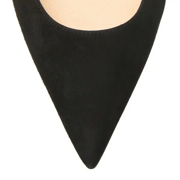 CHRISTIAN LOUBOUTIN Kate 85 Suede Pumps - Black