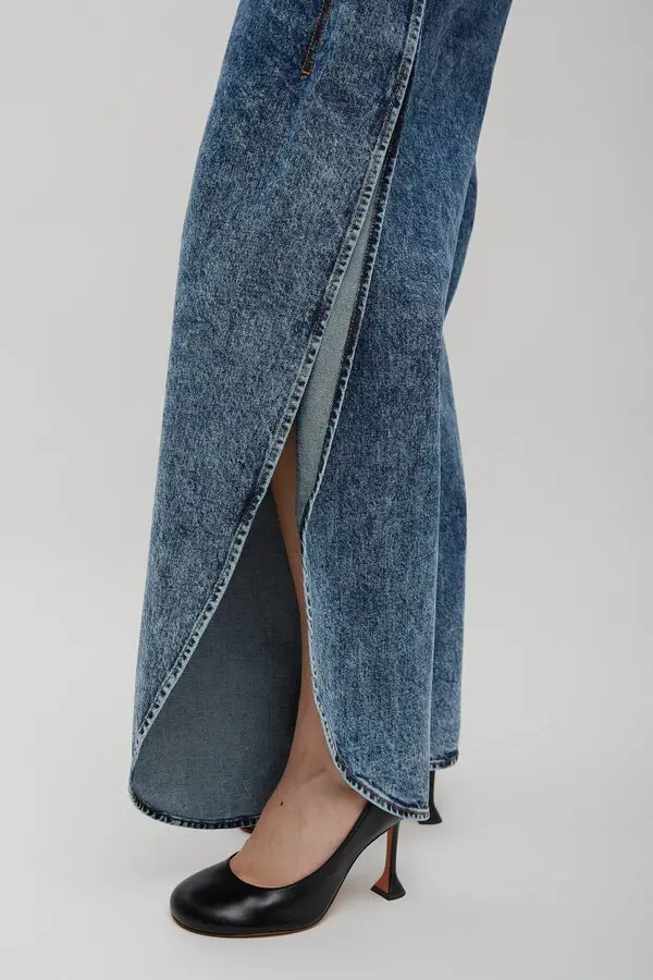 Alaïa Petal Denim Pants