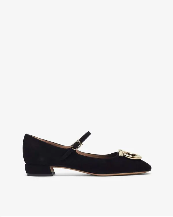 FERRAGAMO Marry 2 Suede Pumps