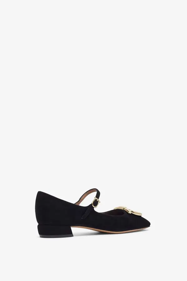 FERRAGAMO Marry 2 Suede Pumps