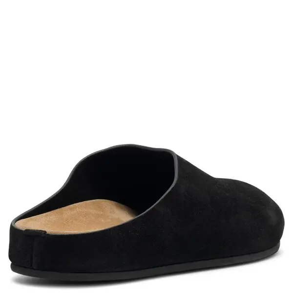 THE ROW Hugo Suede Slides