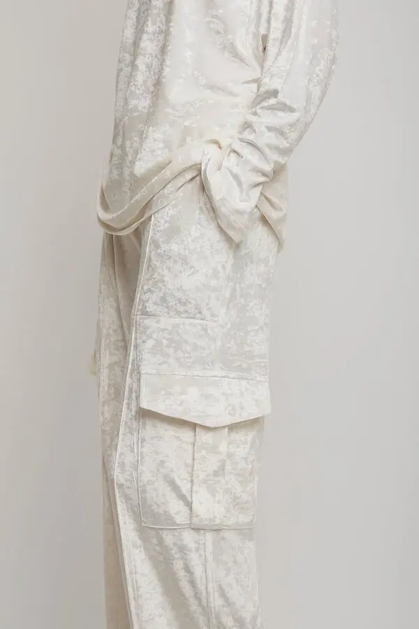 Phoebe Philo Liquid Cargo Trousers