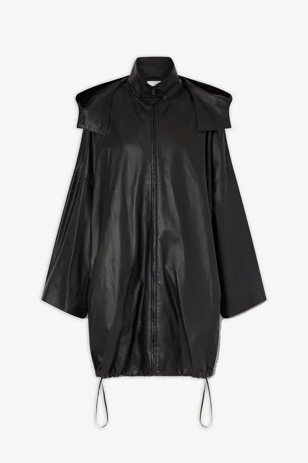 THE ROW Cassandre Leather Coat
