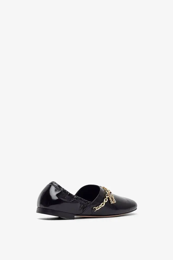 ROGER VIVIER Roundytoe Slipper With Charm Detail
