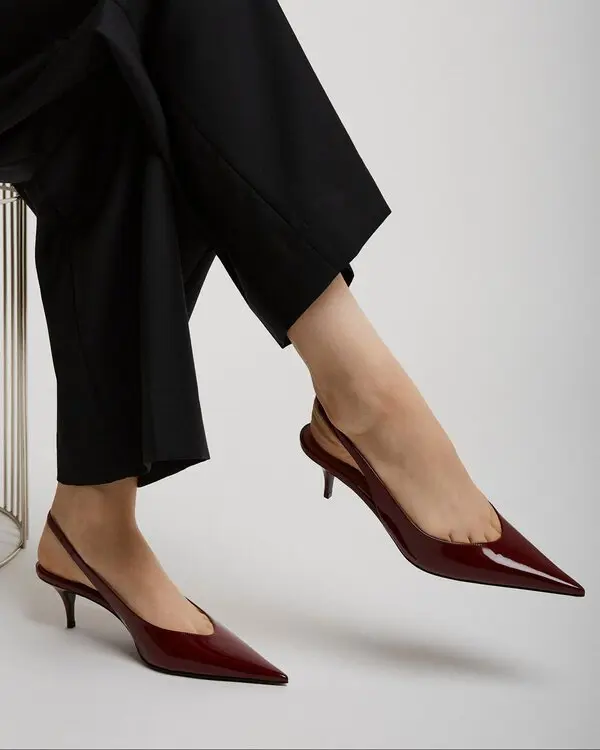 Amina Muaddi Anok 55 Slingbacks