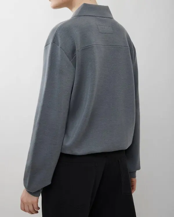 Phoebe Philo Zip Polo Top