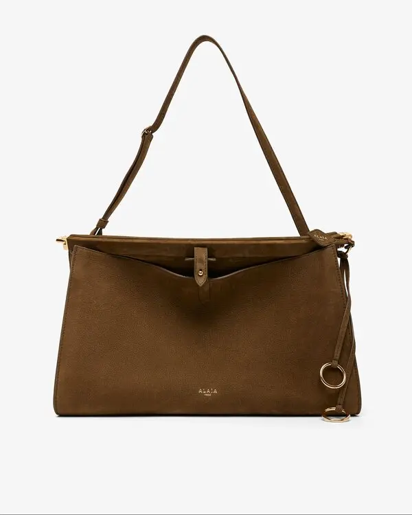 Alaïa Le Click Pocket 35 Shoulder Bag - Green