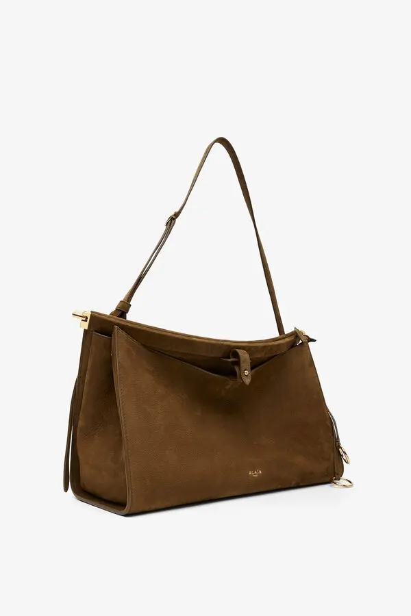 Alaïa Le Click Pocket 35 Shoulder Bag - Green