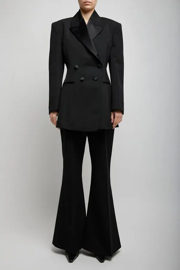 Givenchy Pleated-back Smoking Jacket