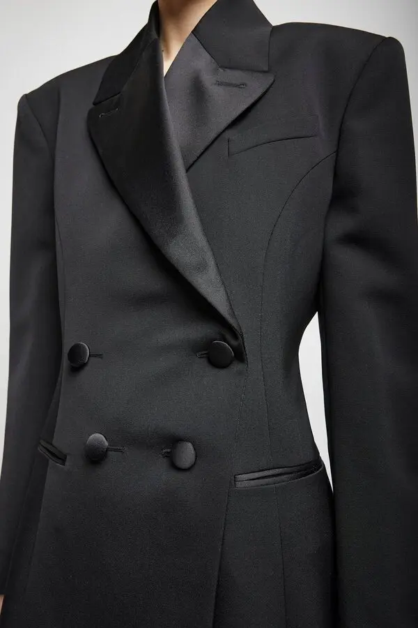 Givenchy Pleated-back Smoking Jacket