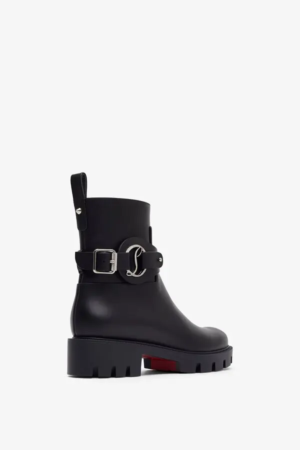CHRISTIAN LOUBOUTIN Dianouchette Leather Ankle Boots