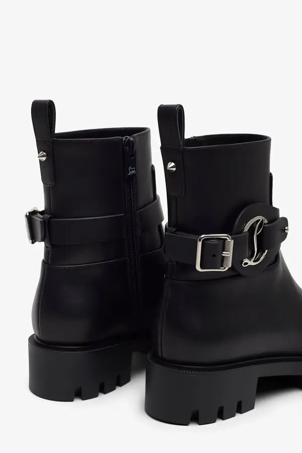 CHRISTIAN LOUBOUTIN Dianouchette Leather Ankle Boots