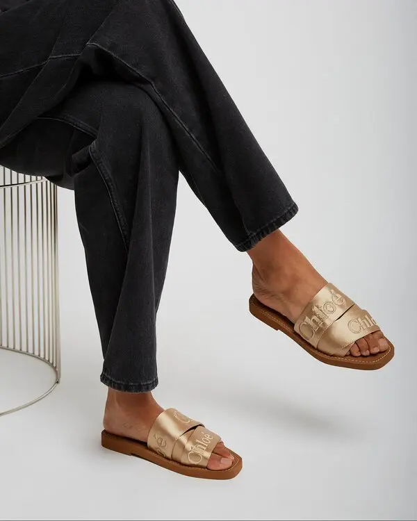 Chloé Woody Light Slides