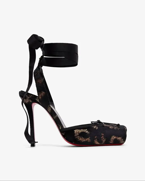 CHRISTIAN LOUBOUTIN Cassia Leopard Velvet Pumps