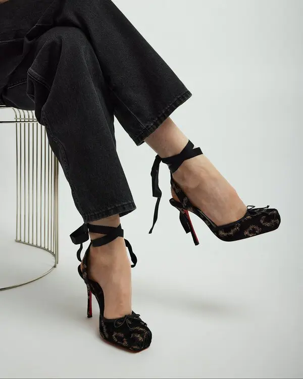 CHRISTIAN LOUBOUTIN Cassia Leopard Velvet Pumps