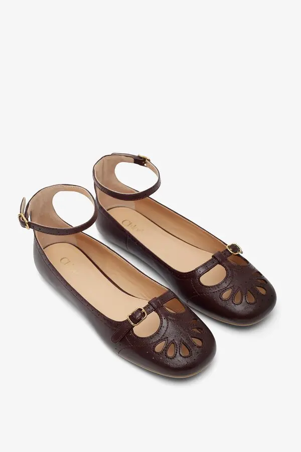 Chloé Misty Ballerinas - Purple