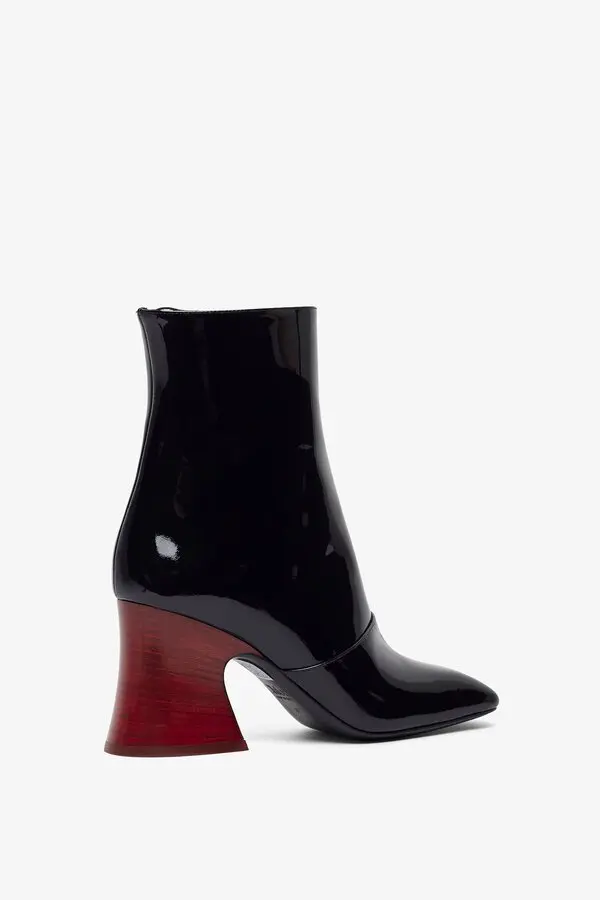 Chloé Janis Patent Ankle Boots