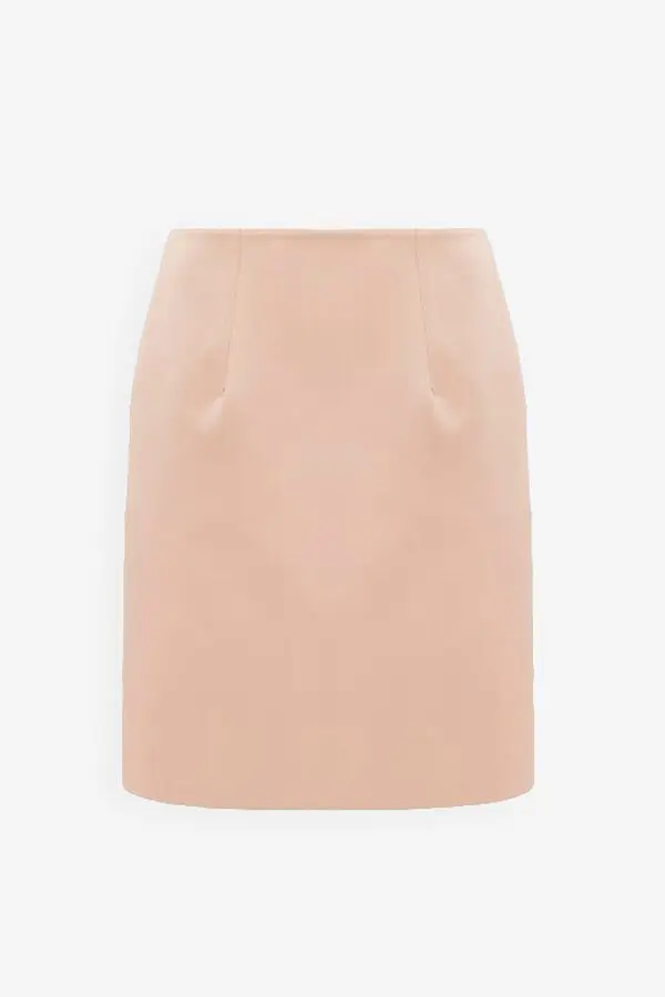 Chloé Satin Pencil Skirt