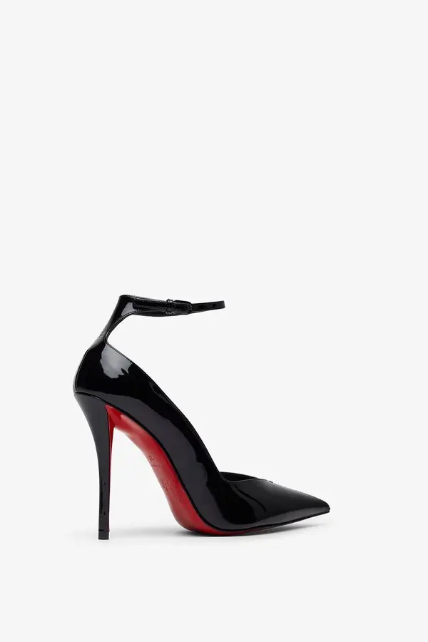 CHRISTIAN LOUBOUTIN Erozee 100 Patent Pumps - Black