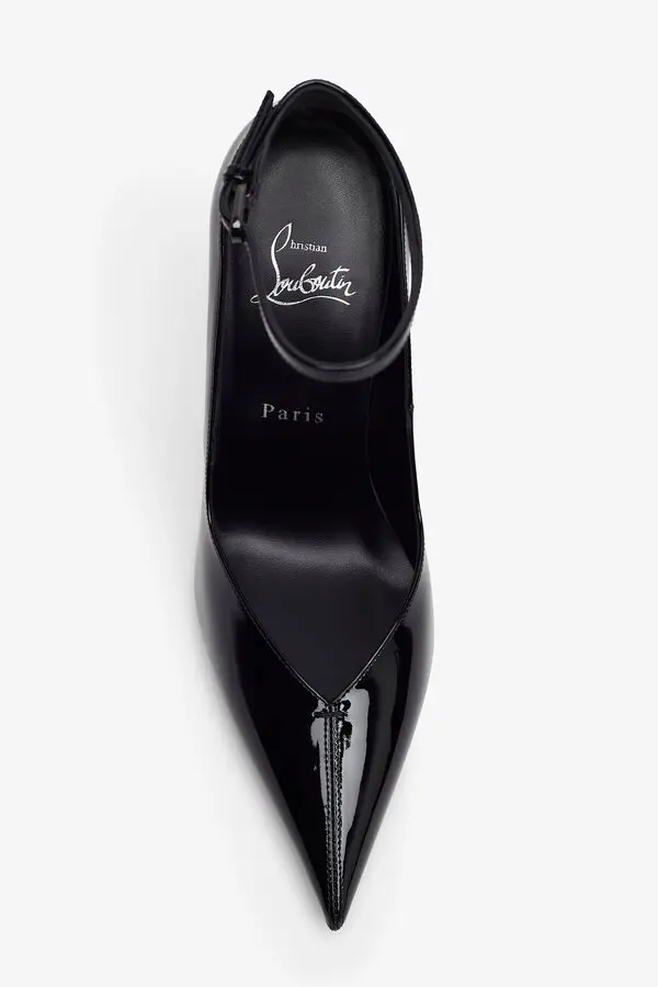 CHRISTIAN LOUBOUTIN Erozee 100 Patent Pumps - Black