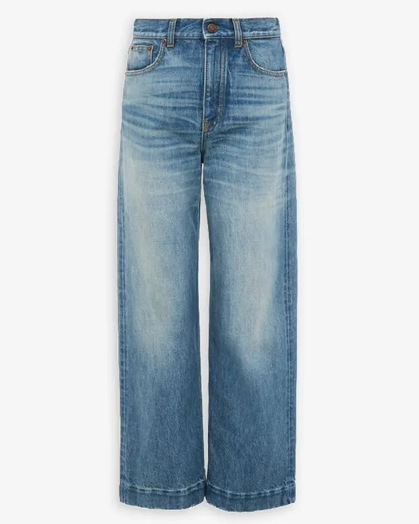 Chloé Dream Washed Denim Jeans - Blue