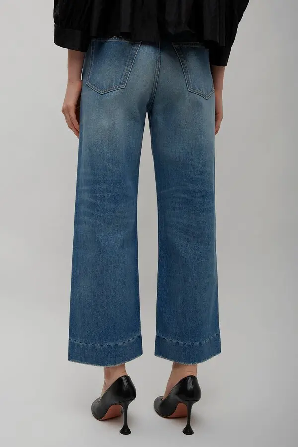 Chloé Dream Washed Denim Jeans - Blue