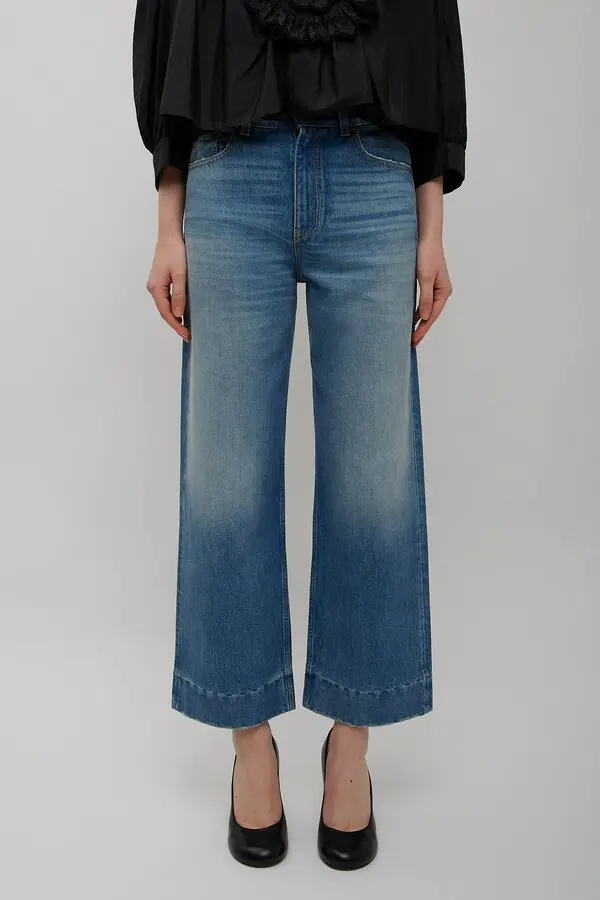 Chloé Dream Washed Denim Jeans - Blue