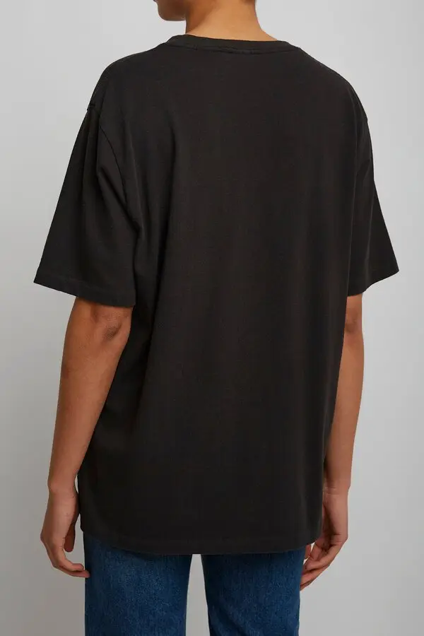 Chloé Logo Flamingo T-shirt - Black