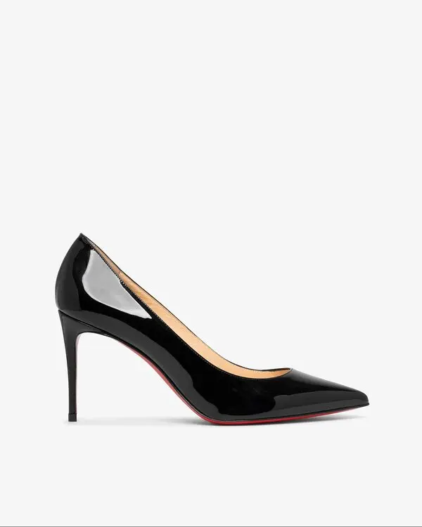 CHRISTIAN LOUBOUTIN Kate 85 Patent Pumps - Black