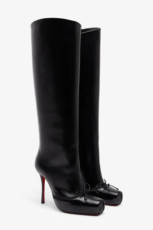 CHRISTIAN LOUBOUTIN Cassia 100 Leather Boots